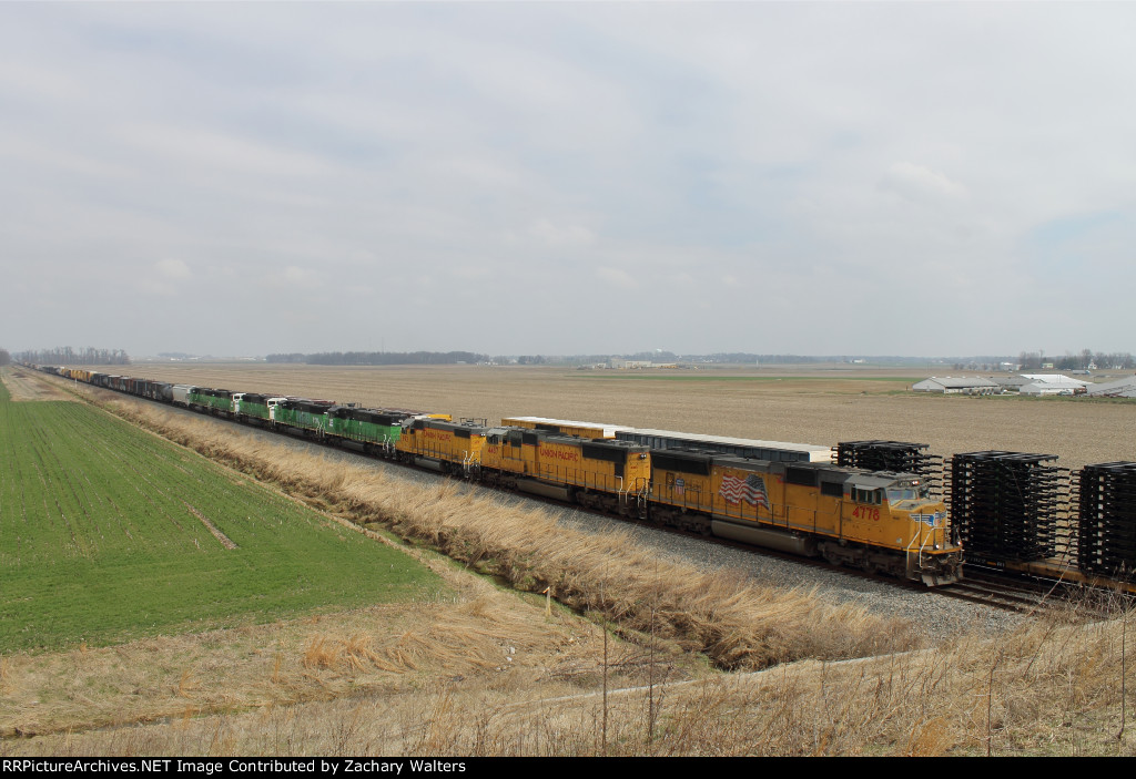 UP 4778 4487 692 CBFX 6023 6024 6022 6025 6021